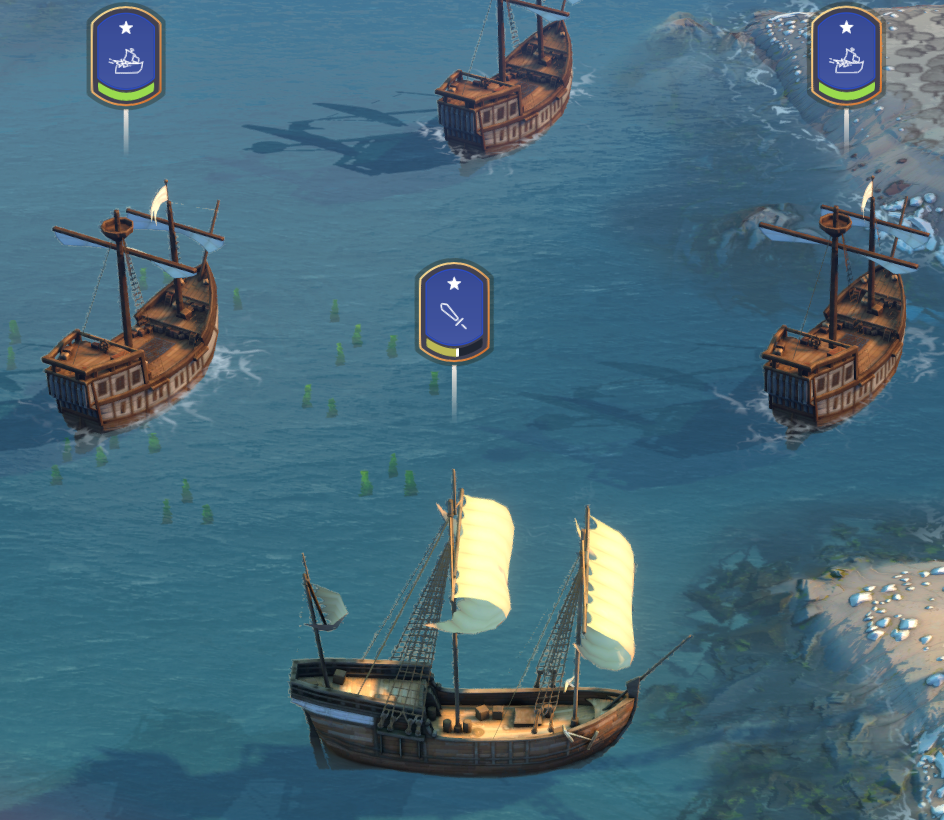 Carrack vs Cog - Humankind